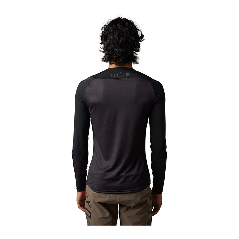 Fox Mens Diffuse LS Prem T-Shirt (Black) | Sportpursuit.com