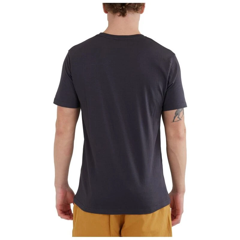 Fundango Mens Basic T11 Logo T-Shirt (Antracit) | Sportpursuit.com