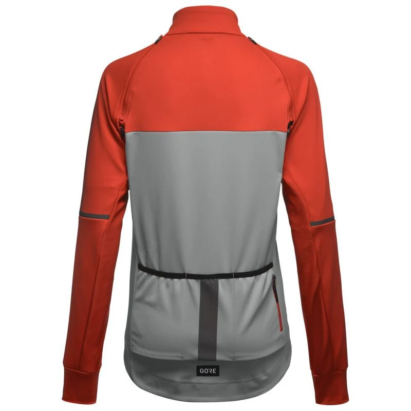 GORE Womens Phantom Jacket (Lab Gray/Fireball) | Sportpursuit.com