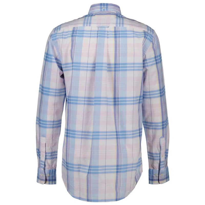 Gant Chemise Regular Classic Oxford Check Homme (Rose) | privatesports