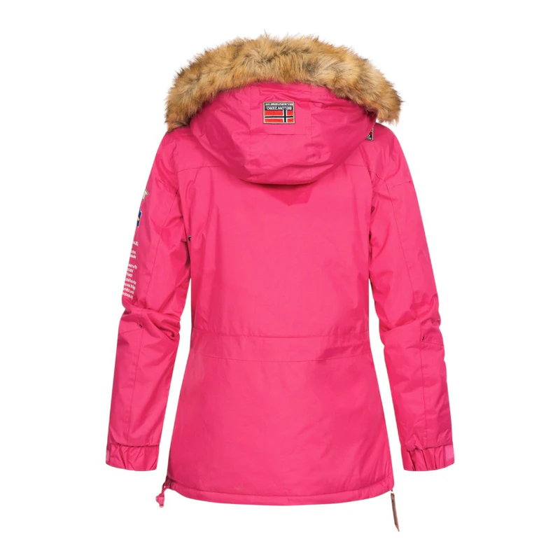 Geographical Norway Parka Bridget Femme (Rose) | privatesportshop.fr