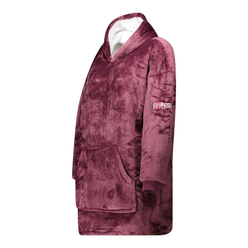 Geographical Norway Sweat polaire Uddy Femme (Bordeaux) | privatesport