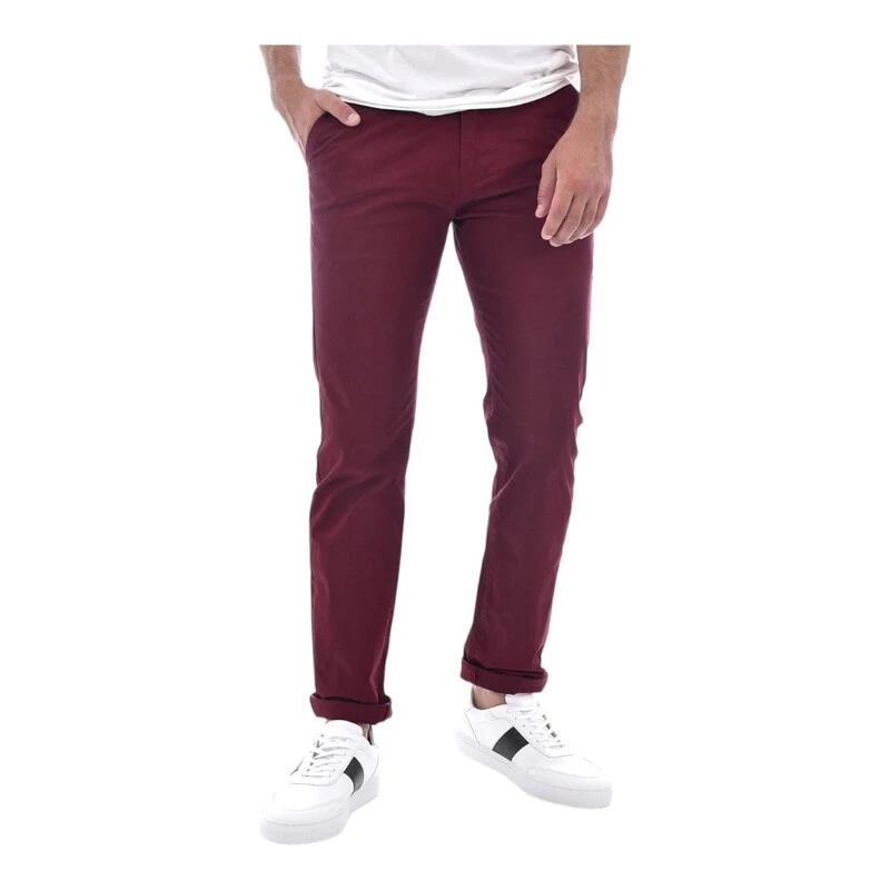 Giani5 Mens 1702 Trousers (Burgundy) | Sportpursuit.com