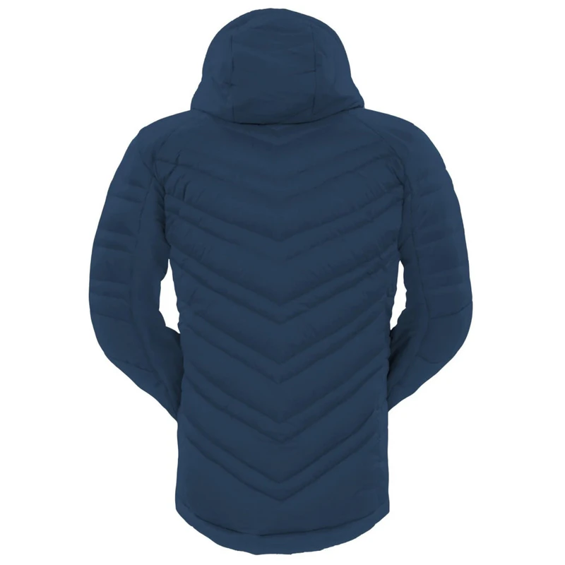 Gruezi Bag Mens Light DownWool Down Jacket (Blue Ashes) | Sportpursuit