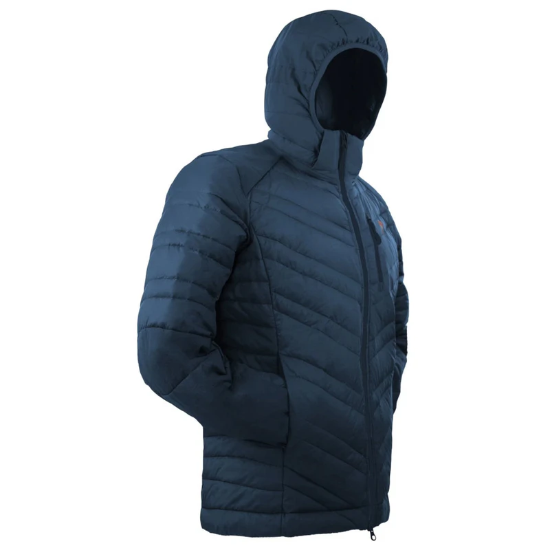 Gruezi Bag Mens Light DownWool Down Jacket (Blue Ashes) | Sportpursuit