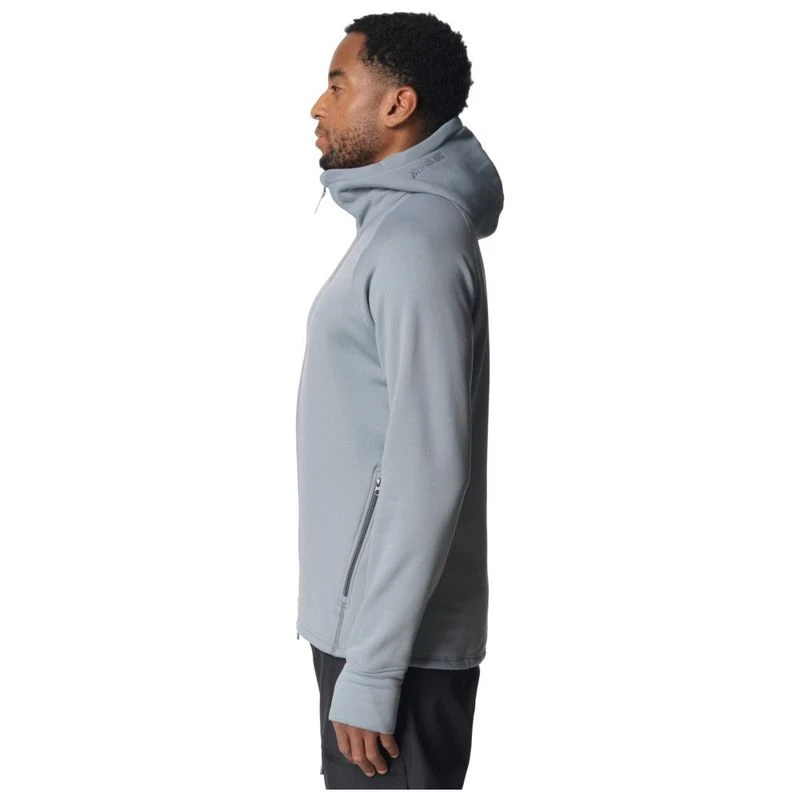 Houdini Mens Power Houdi Fleece Jacket (Brink Blue) | Sportpursuit.com