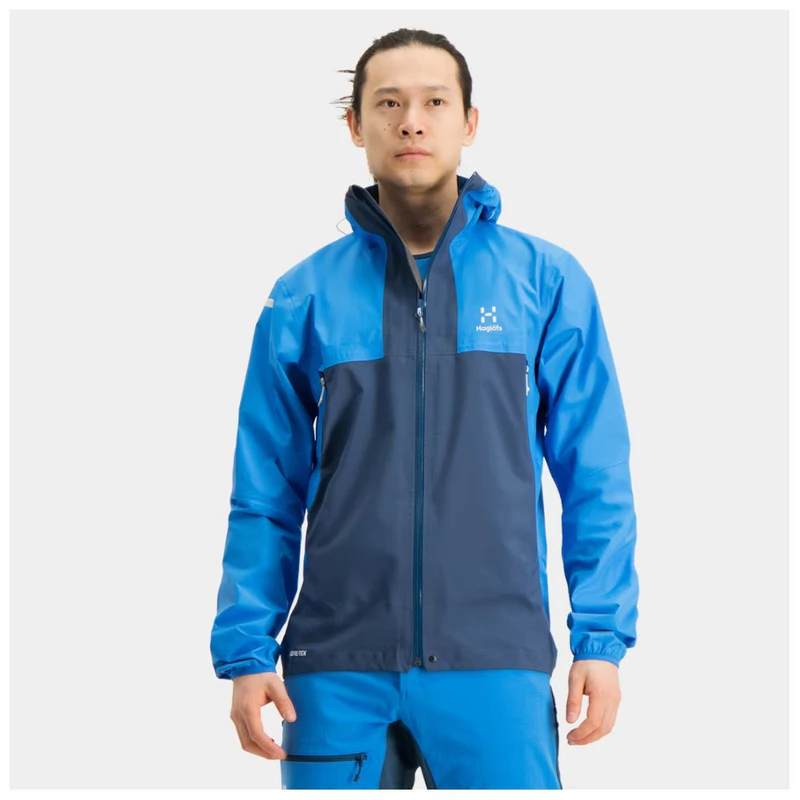Haglofs Mens L.I.M Critus GTX Active Waterproof Jacket (Nordic Blue/Da