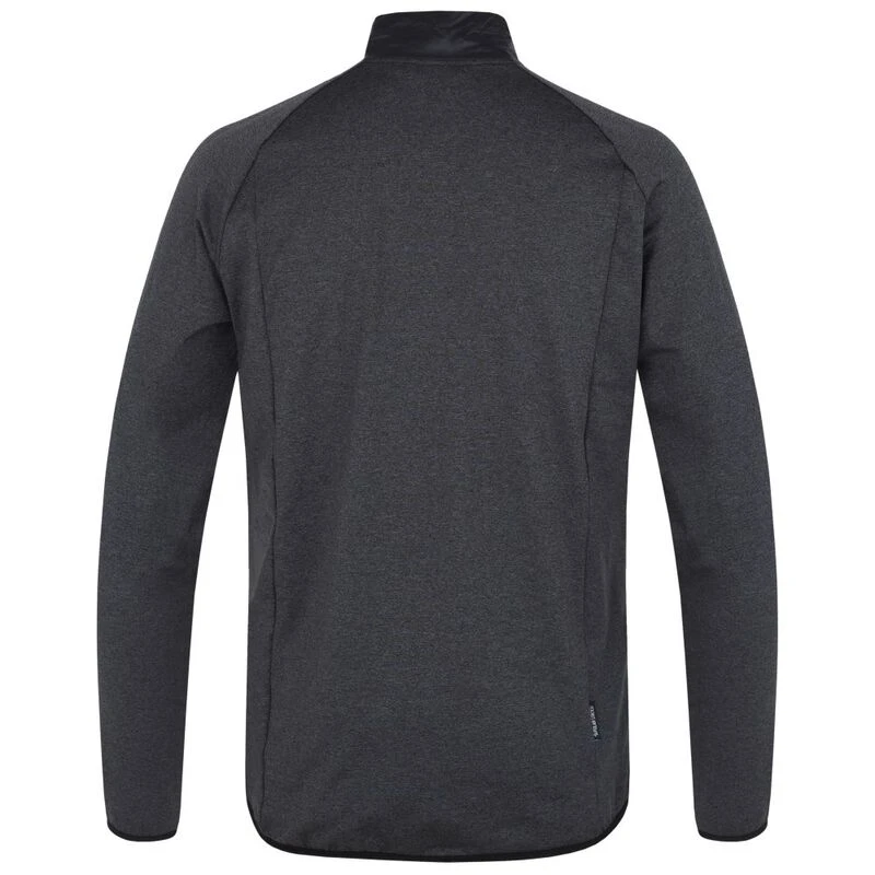 Hannah Mens Enryx Full Zip Hybrid Midlayer (Anthracite/Dark Gray Mel)