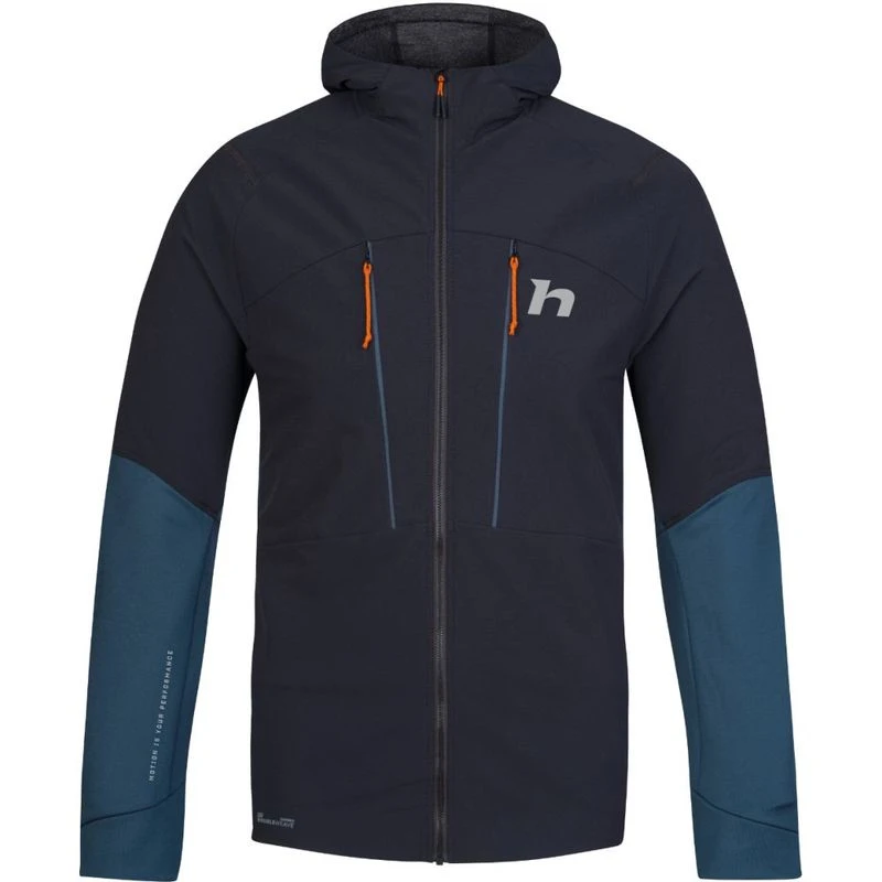 Hannah Mens Trane Jacket (Black/Blue) | Sportpursuit.com
