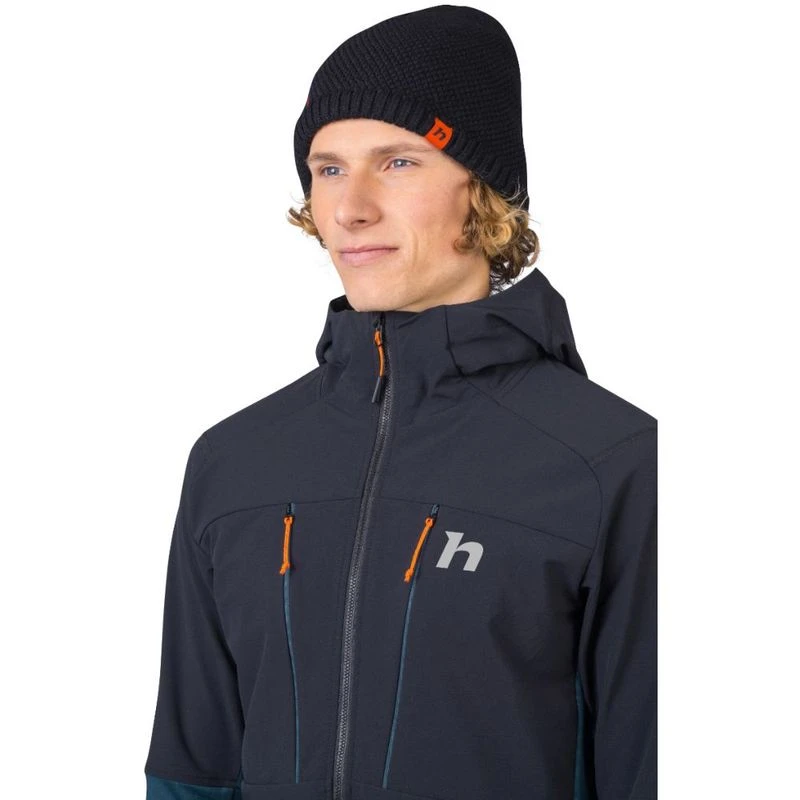 Hannah Mens Trane Jacket (Black/Blue) | Sportpursuit.com