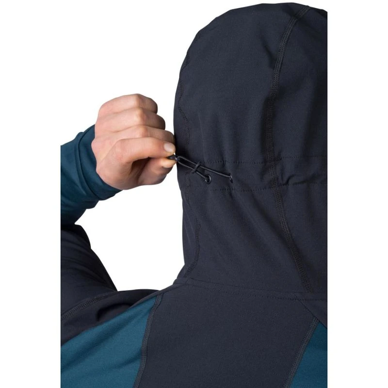 Hannah Mens Trane Jacket (Black/Blue) | Sportpursuit.com