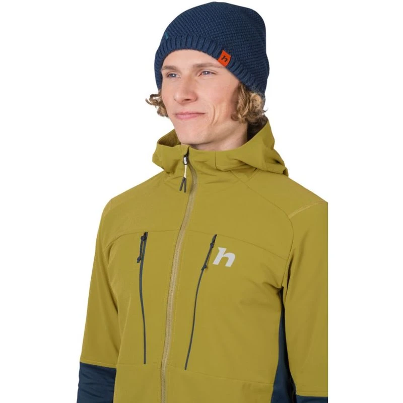 Hannah Mens Trane Jacket (Yellow/Blue) | Sportpursuit.com