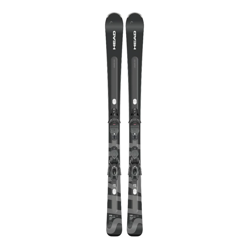 Head Pack ski all mountain Shape e-V10 SW + PR 11 GW Homme (Black/Grey