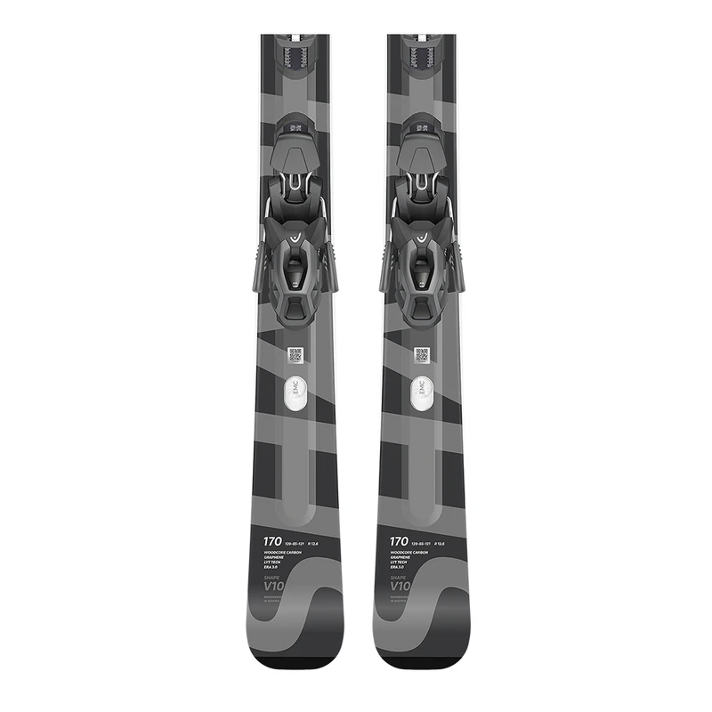 Head Pack ski all mountain Shape e-V10 SW + PR 11 GW Homme (Black/Grey