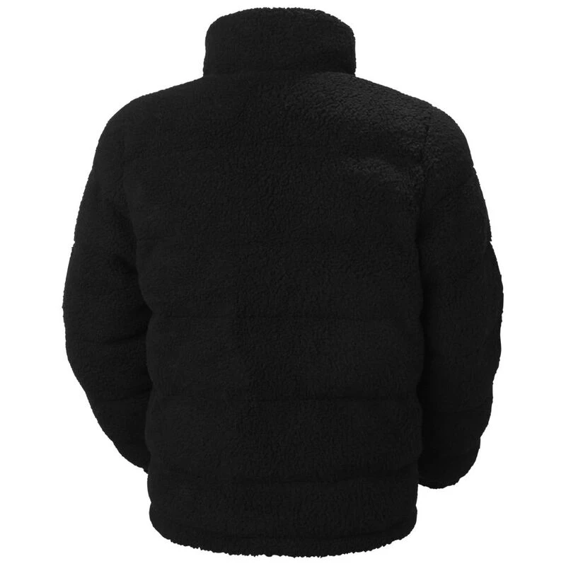 HellyHansen Mens Yu Teddy Pile Jacket (Black) | Sportpursuit.com