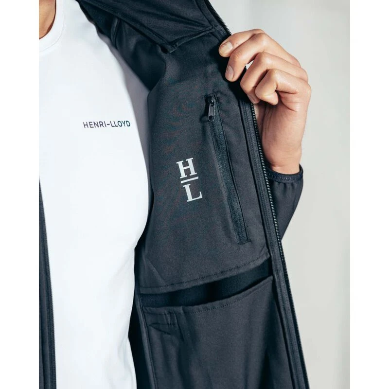 Henri Lloyd Mens Mav Soft Shell Jacket (Black) | Sportpursuit.com