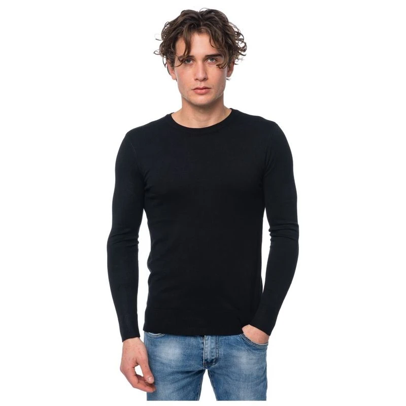 Hot Buttered Mens Samar Pullover (Black) | Sportpursuit.com