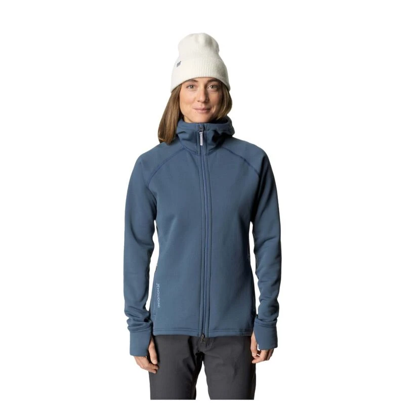 Houdini Womens Power Houdi Jacket (Dark Denim) | Sportpursuit.com