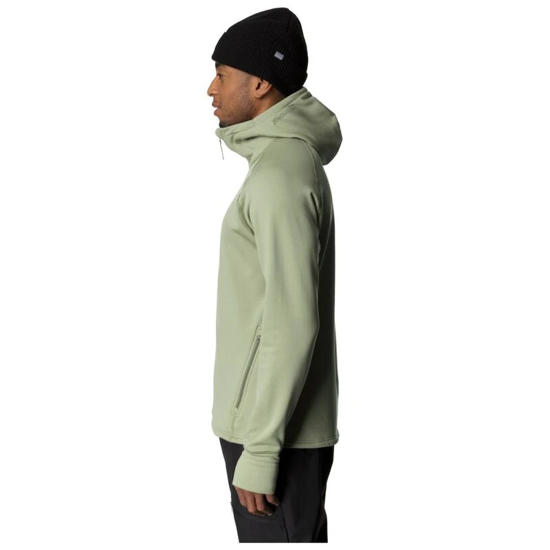 Houdini Mens Power Houdi Fleece Jacket (Green Horizon) | Sportpursuit.
