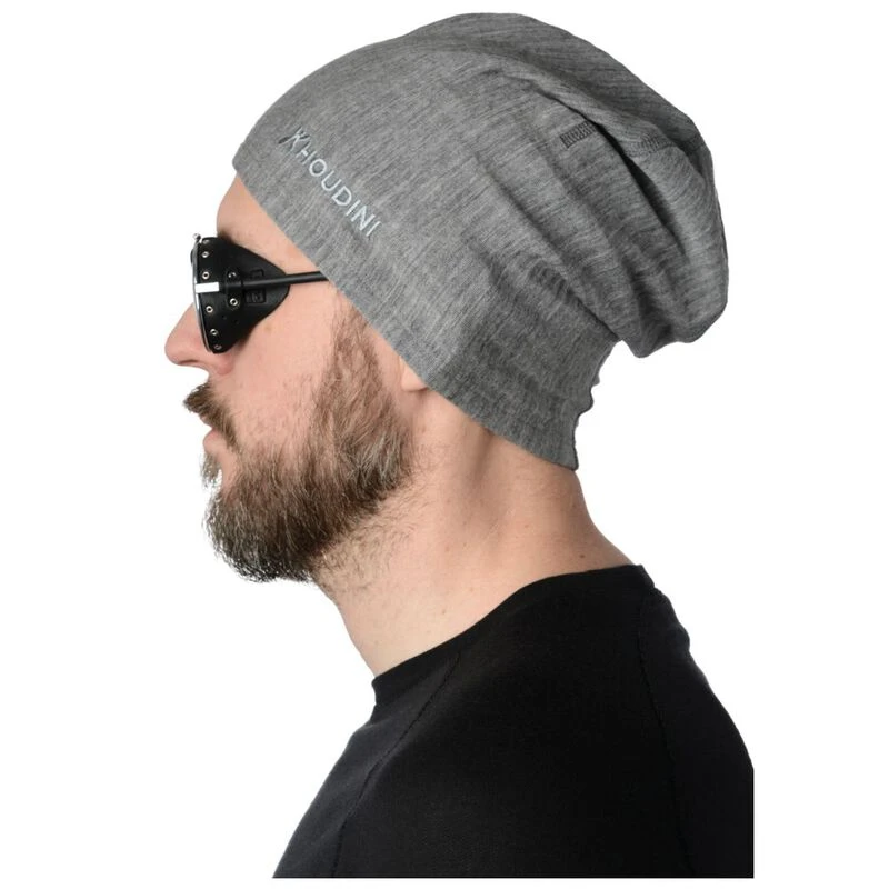 Houdini Wooler Top Merino Hat (College Grey) | Sportpursuit.com