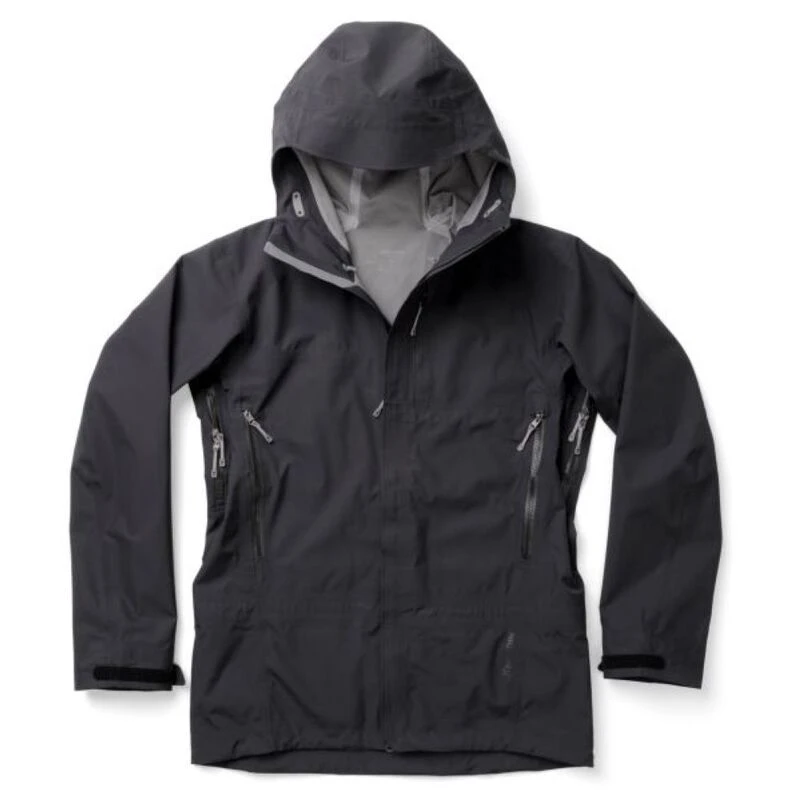 Houdini Mens D Waterproof Jacket (True Black) | Sportpursuit.com