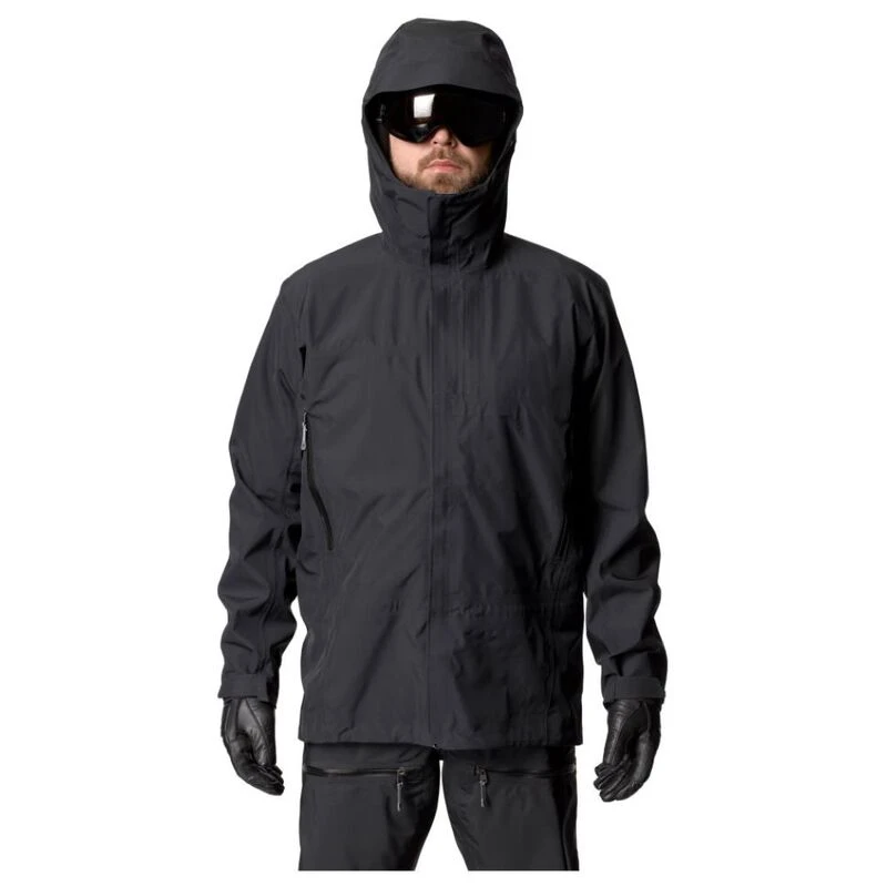 Houdini Mens D Waterproof Jacket (True Black) | Sportpursuit.com