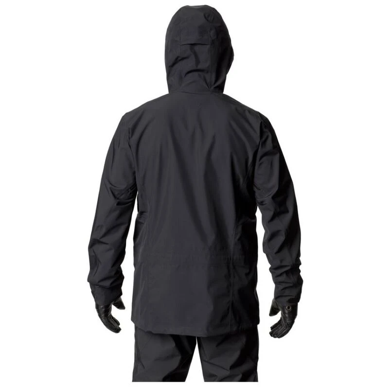 Houdini Mens D Waterproof Jacket (True Black) | Sportpursuit.com