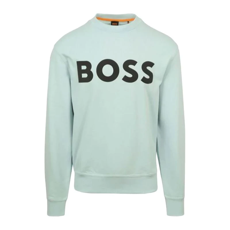 Hugo Boss Mens 50487133 Pullover Turquoise Aqua Sportpursuit