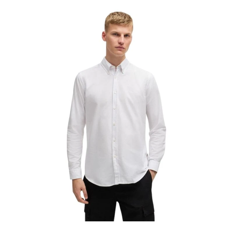 Hugo Boss Chemise Rickert M Homme (Blanc) | privatesportshop.fr