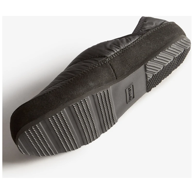 Hunter Womens Puffer Slipper (Black) | Sportpursuit.com