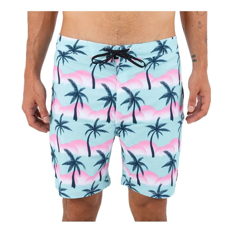 Hurley Mens Phantom Classic 18' Swimwear (Grey) | Sportpursuit.com