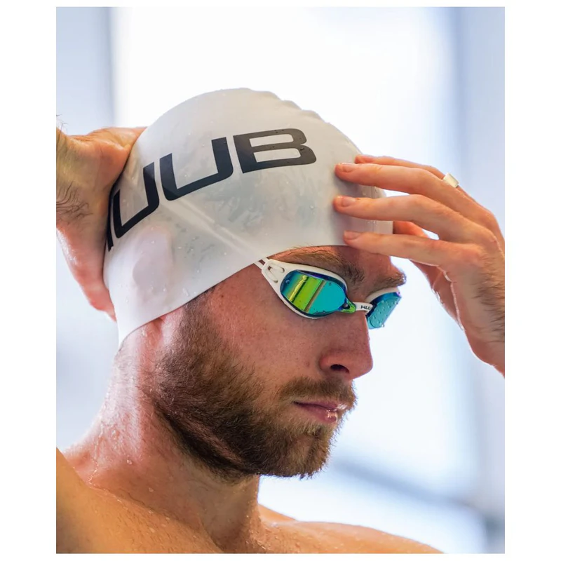 Huub Swim Hat (White) | Sportpursuit.com
