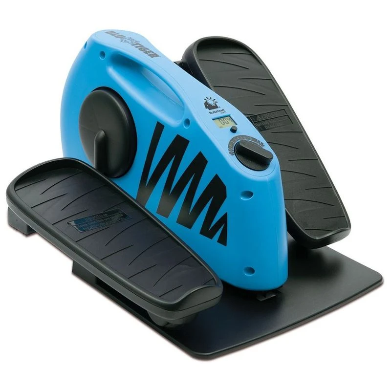 IronGym BluFit Tiger - Elliptical Trainer Elliptical (Blue) | Sportpur