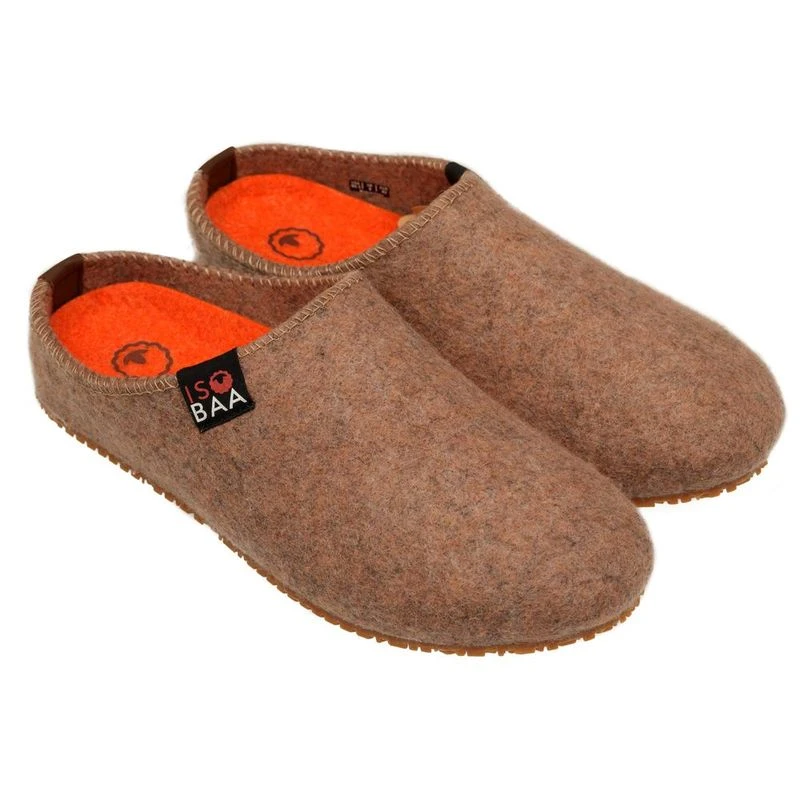 Isobaa Merino Blend Home Slippers (Bran/Orange) | Sportpursuit.com