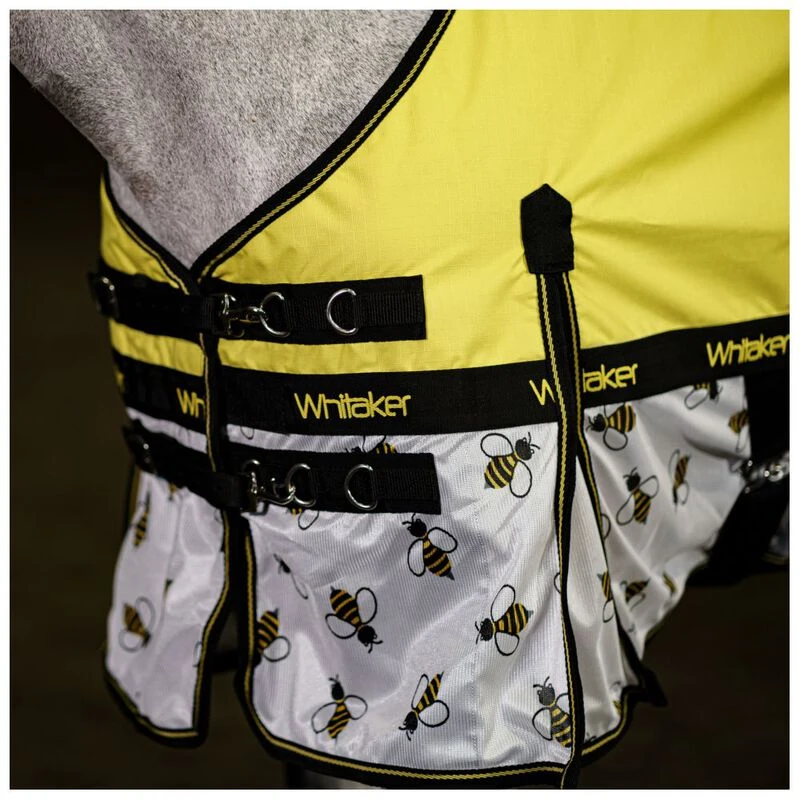 John Whitaker Bee-Dry Airflo Turnout Rug (Yellow/White) | Sportpursuit