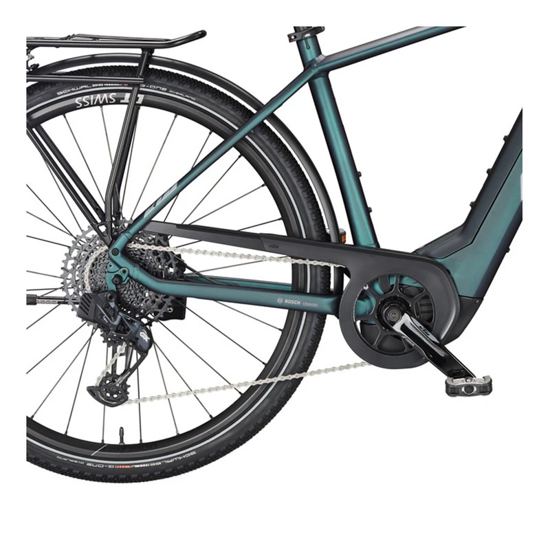 KTM Bikes Mens Macina Sport 710 GX AXS Urban E-Bike (Blue) | Sportpurs