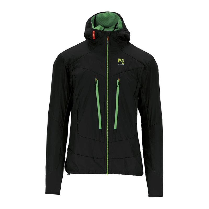 Karpos Mens K-P Hybrid 3-in-1 Jacket (Black/Jasmine Green) | Sportpurs