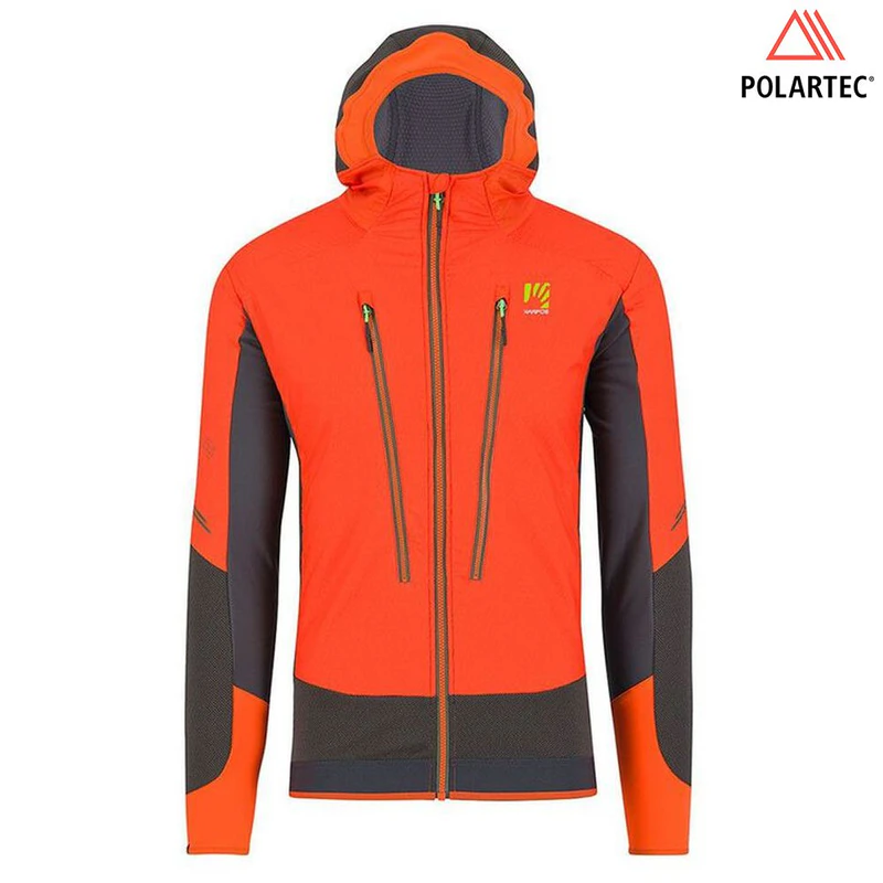Karpos Mens Alagna Plus Evo Jacket (Orange) | Sportpursuit.com