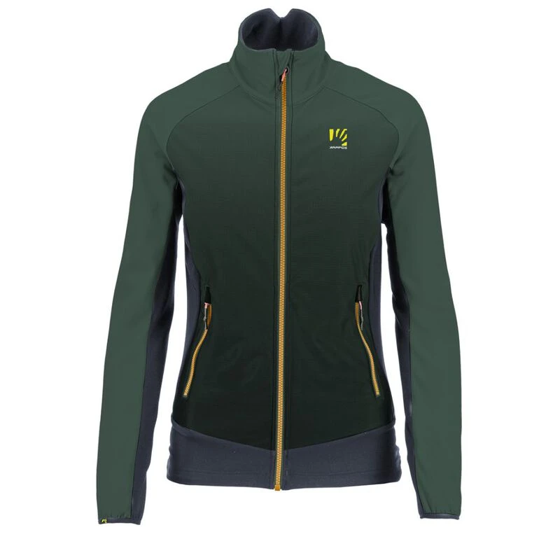Karpos Womens Croderes Fleece Jacket (India Ink/Jungle Green) | Sportp