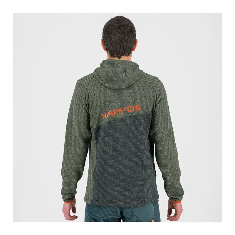 Karpos Mens Camoscio Hoody (Green) | Sportpursuit.com