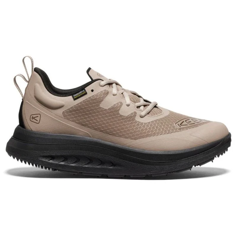 Keen Mens WK400 WP Hiking Shoes (Timberwolf/Black) | Sportpursuit.com
