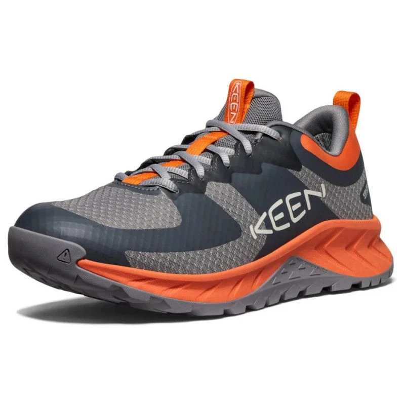 Keen Mens Versacore Hiking Boots (Steel Grey/Scarlet Ibis) | Sportpurs