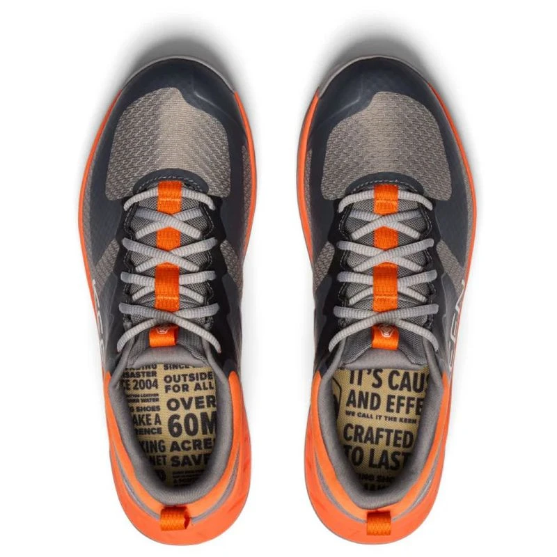 Keen Mens Versacore Hiking Boots (Steel Grey/Scarlet Ibis) | Sportpurs