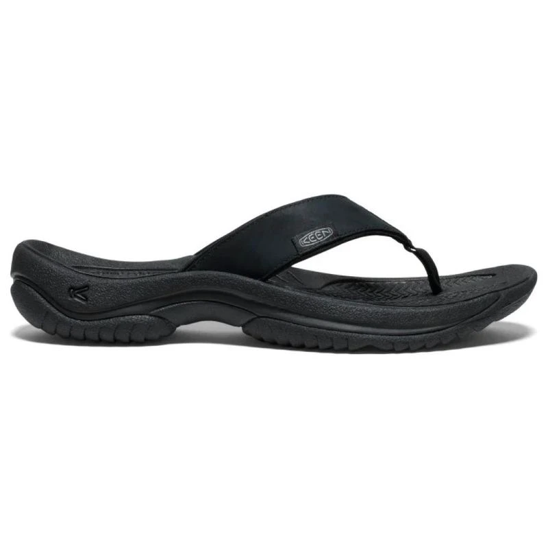 Keen Mens Kona Flip TG Flip Flops (Black/Steel Grey) | Sportpursuit.co
