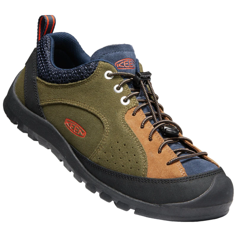 Keen Mens Jasper 'Rocks' Sp Casual Shoes (Dark Olive/Blue Nigh) | Spor