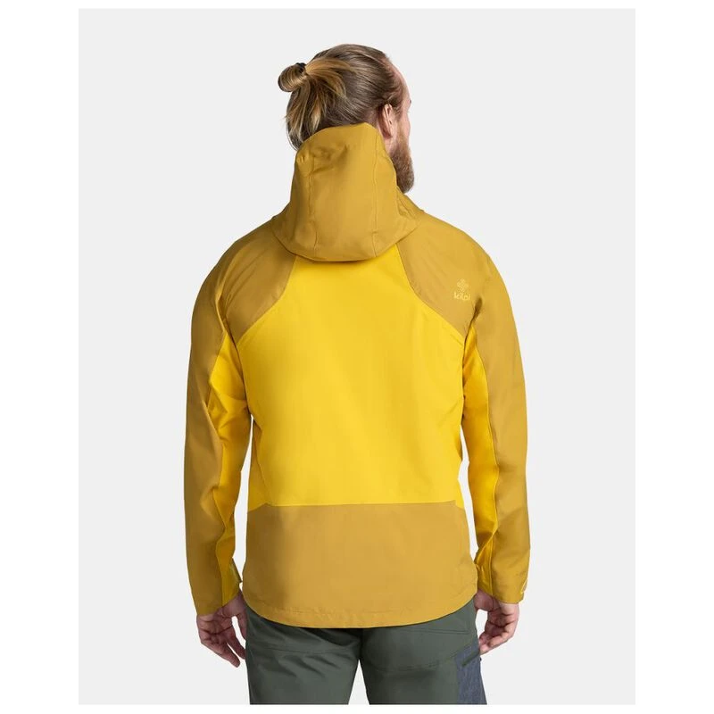 Kilpi Mens Mamba Waterproof Jacket (Gold) | Sportpursuit.com