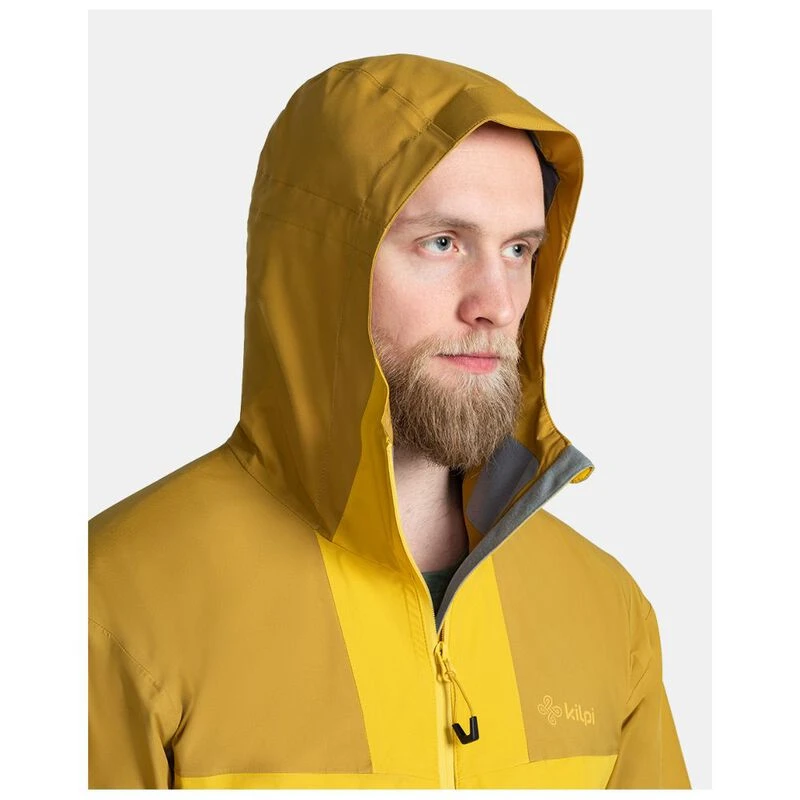 Kilpi Mens Mamba Waterproof Jacket (Gold) | Sportpursuit.com