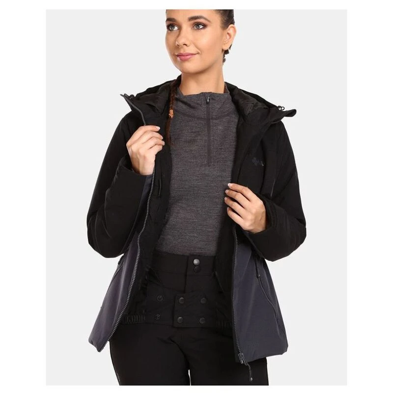 Kilpi Womens Flip Jacket (Black) | Sportpursuit.com