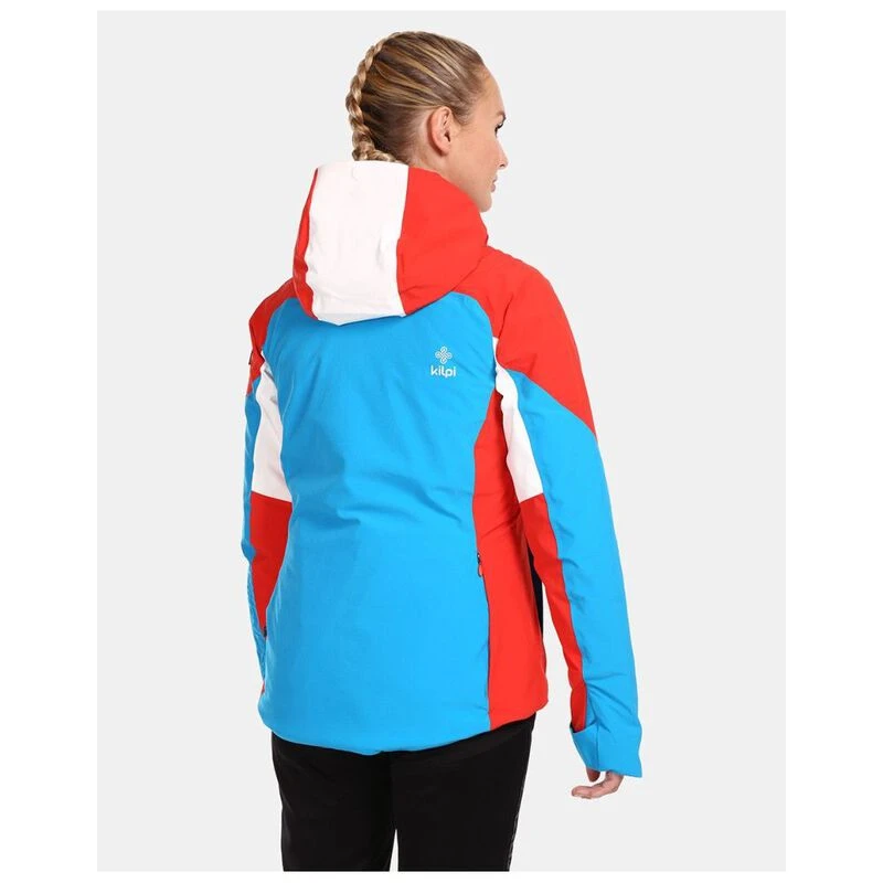 Kilpi Womens Dexen Jacket (Black/Blue/Red) | Sportpursuit.com