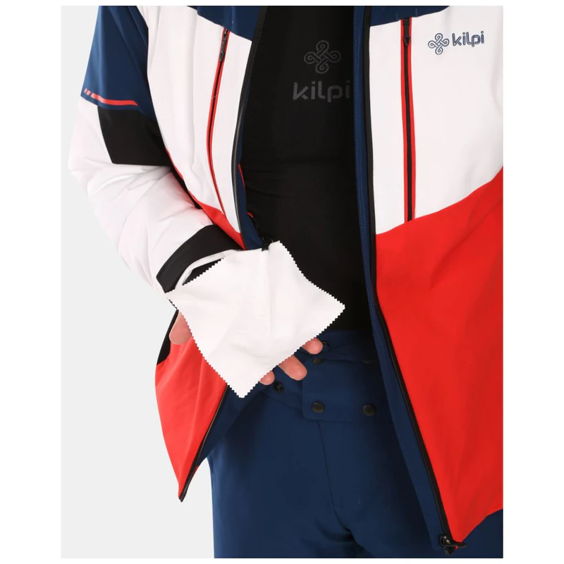 Kilpi Mens Tonnsi Ski Jacket (Red) | Sportpursuit.com